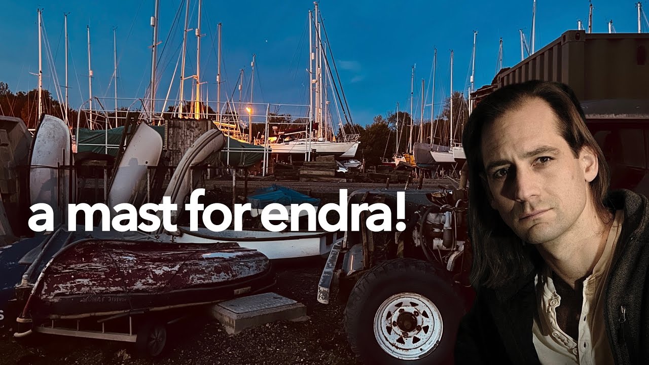 No sailing without a mast and a bed - Craft Endra S2E4 I Building a ...