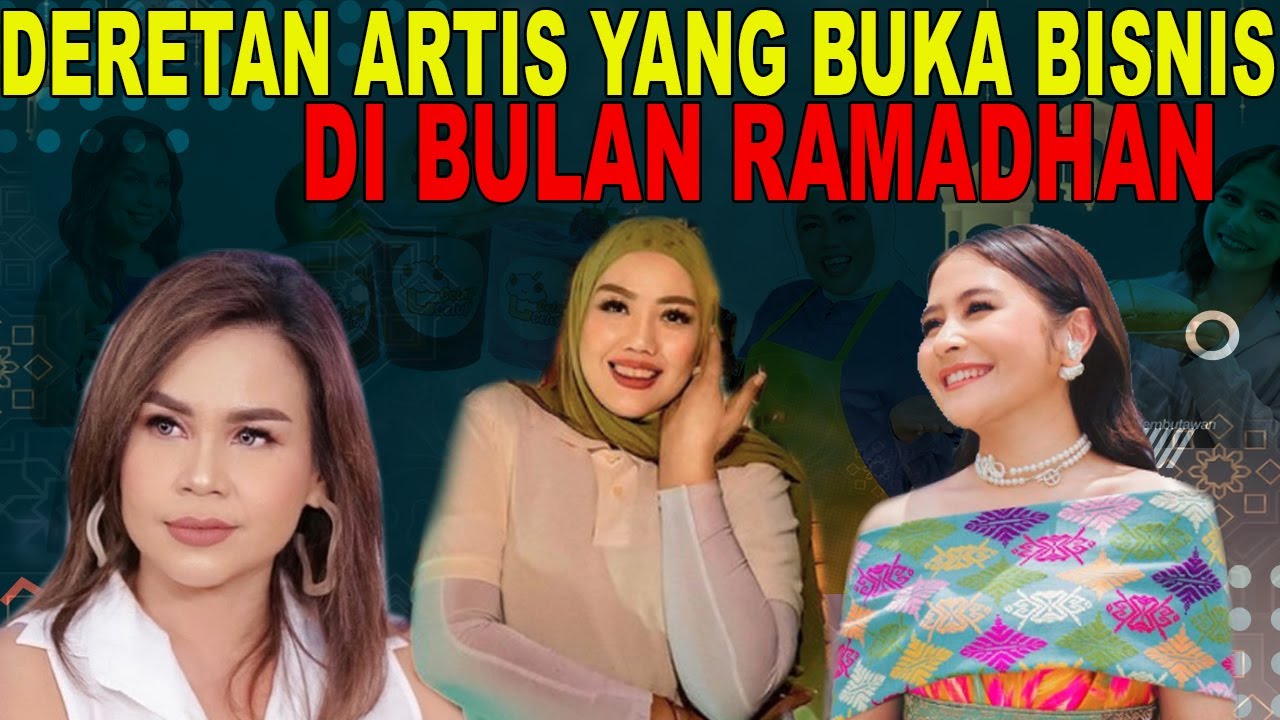 DAGANGAN ARTIS YANG COCOK JADI REKOMEN MENU BUKA PUASA - YouTube