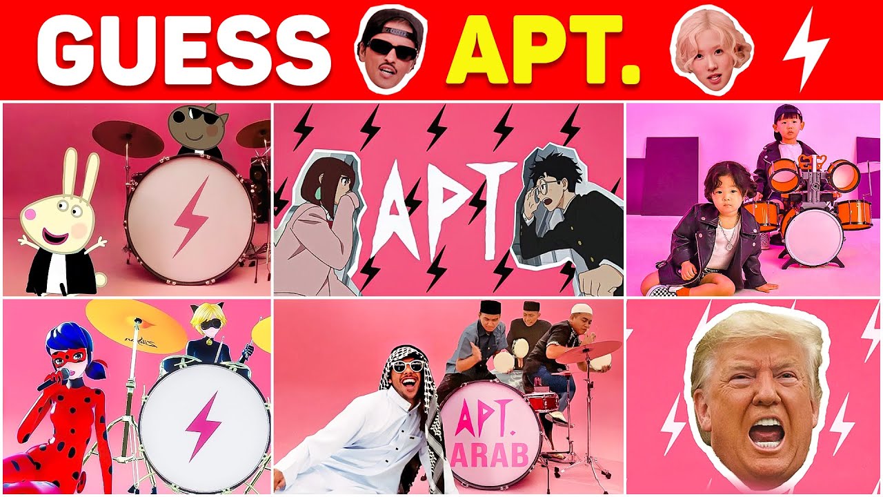 Guess APT. Songs & Variants by Their Voice | ROSÉ & Bruno Mars - APT ...