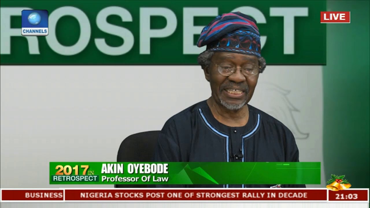IPOB A Clear Danger To Nigeria’s Survival – Akin Oyebode - YouTube