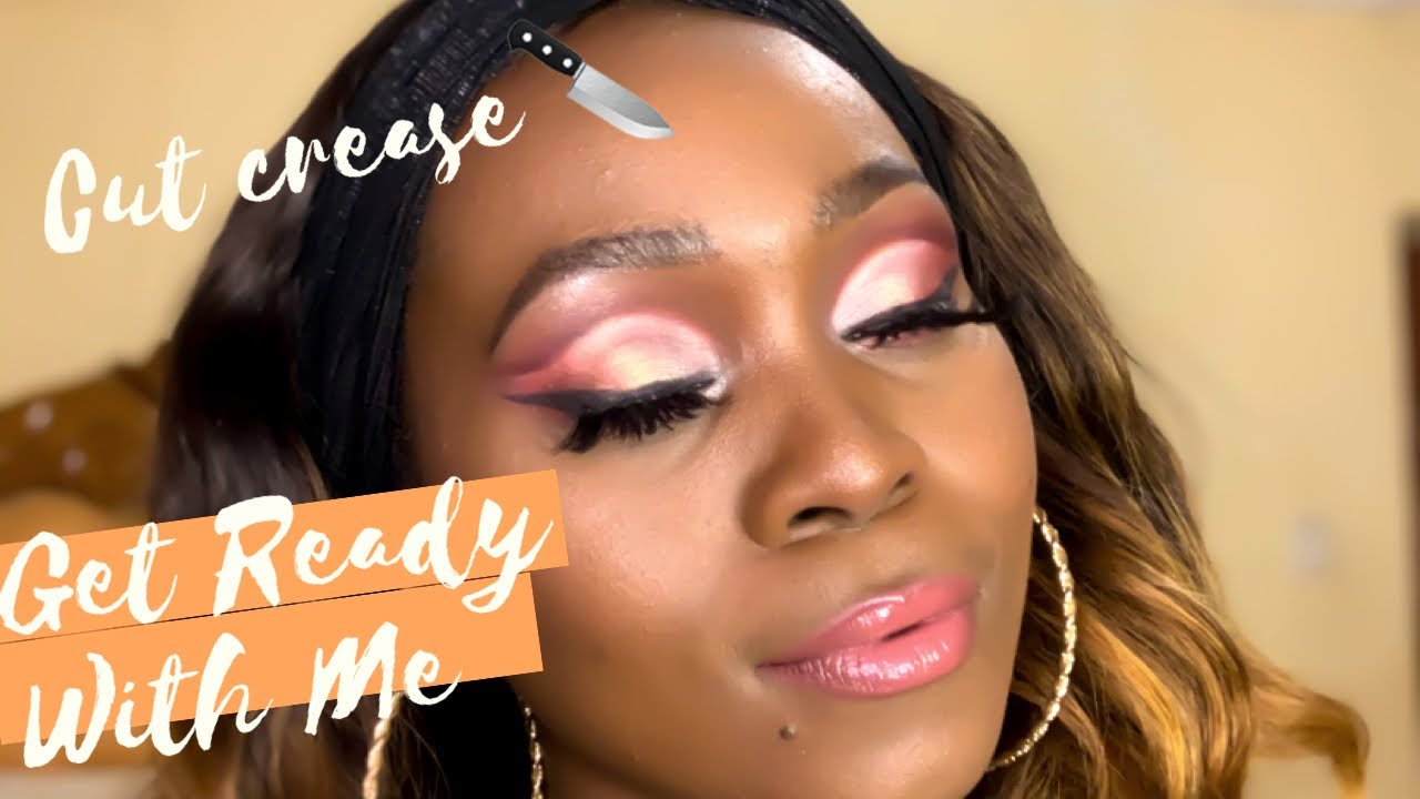 Detailed cut crease makeup - YouTube