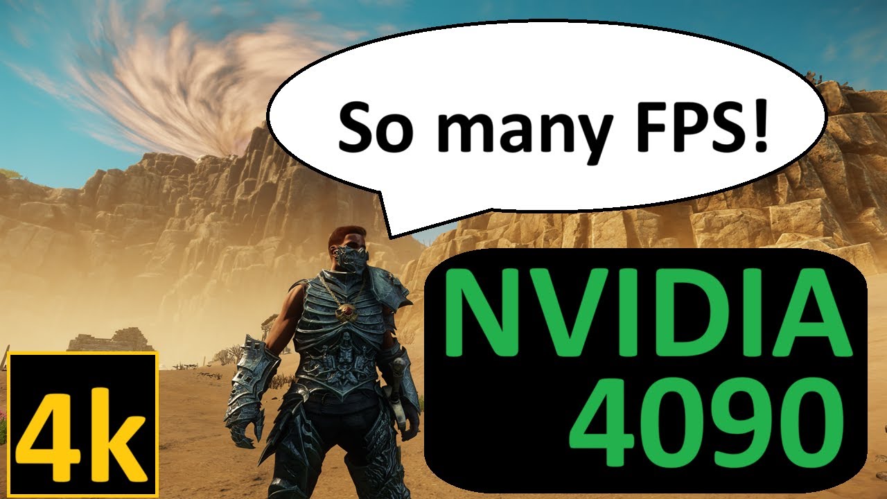 New World 4K Resolution Over 240 FPS Using Nvidia Smooth Motion on 4090 ...