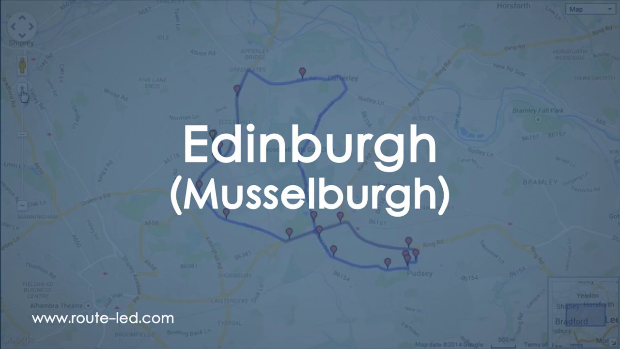 Edinburgh (Musselburgh) Driving Test Routes - YouTube