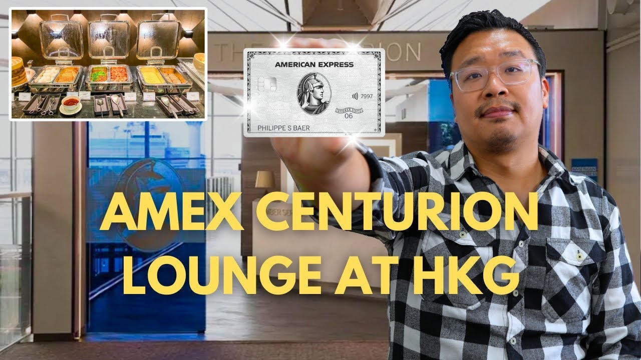 The Centurion Lounge At Hong Kong International Airport - YouTube