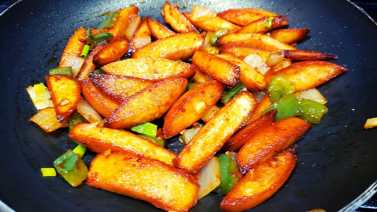 Schezwan idli | Crunchy schezwan Idli in airfryer | Leftover Idli ...