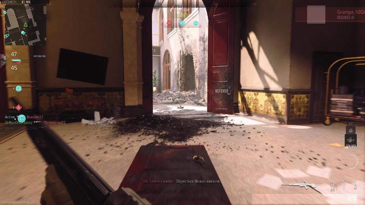 Cod mw2 beta triple kill - YouTube