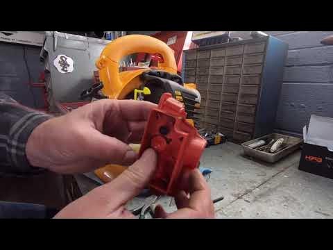 Poulan Pro BVM200VS Install New Carburetor - YouTube