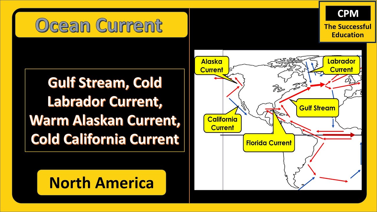 47 Ocean Currents of North America | Gulf Stream | Labrador ...