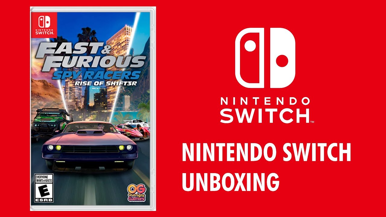 Fast & Furious Spy Racers: Rise of SH1FT3R - Nintendo Switch Unboxing ...