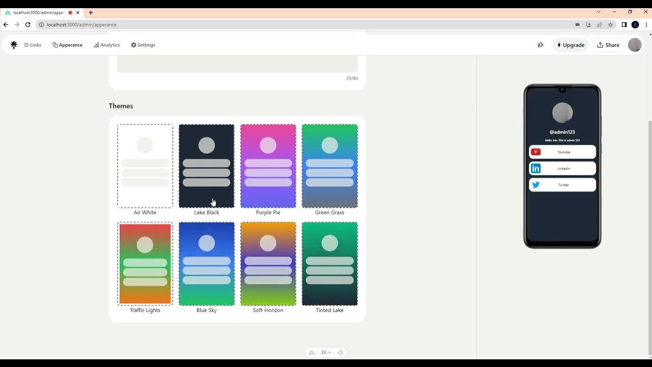 Linktree Clone - YouTube