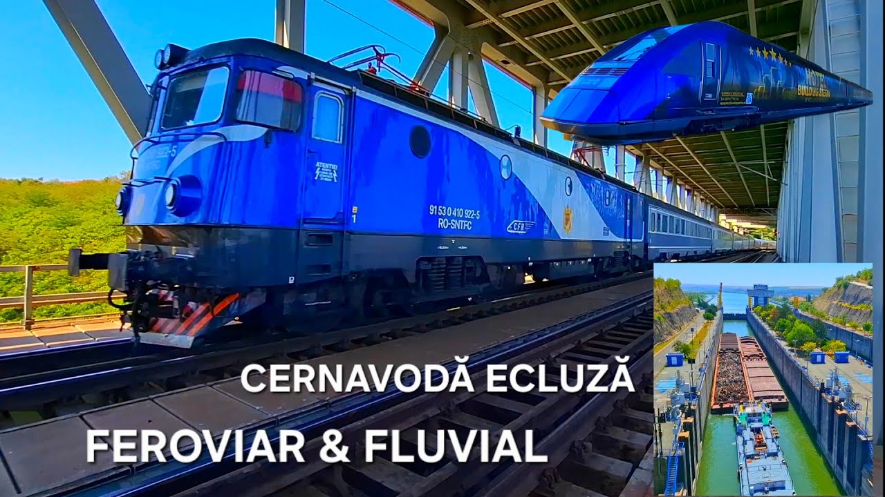 CERNAVODA ECLUZA / FEROVIAR & FLUVIAL (1) - YouTube