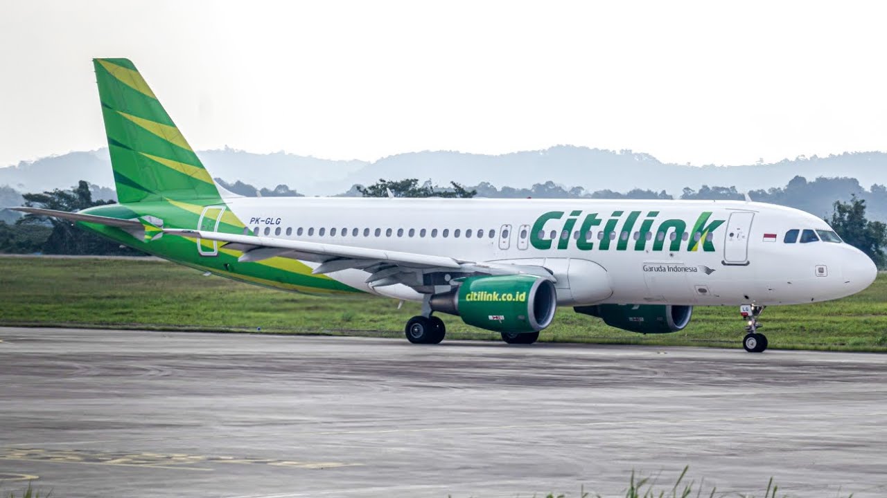 Citilink Airbus A320-214 PK-GLG FOPP Howl at 175kts #fopphowl - YouTube