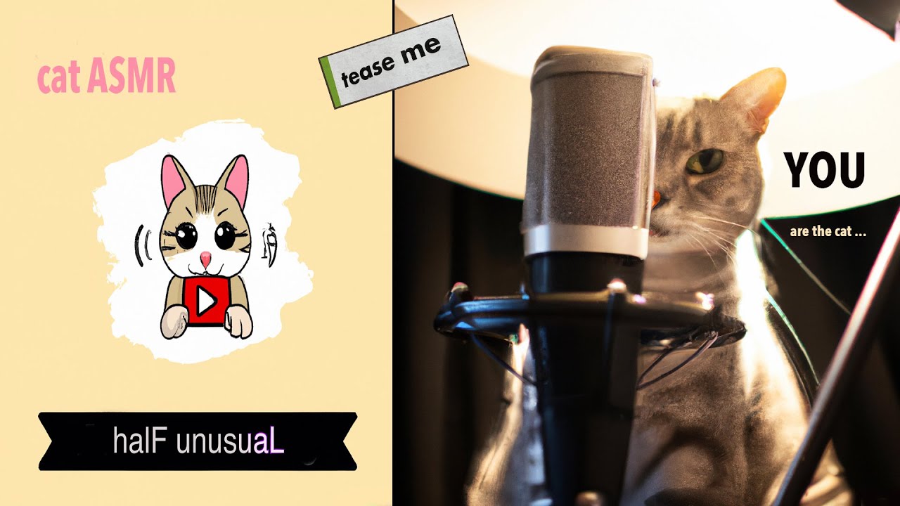 cat video ASMR!! 🐈‍⬛ - but YOU are the cat!! 🐾 SUPER sensitive ...