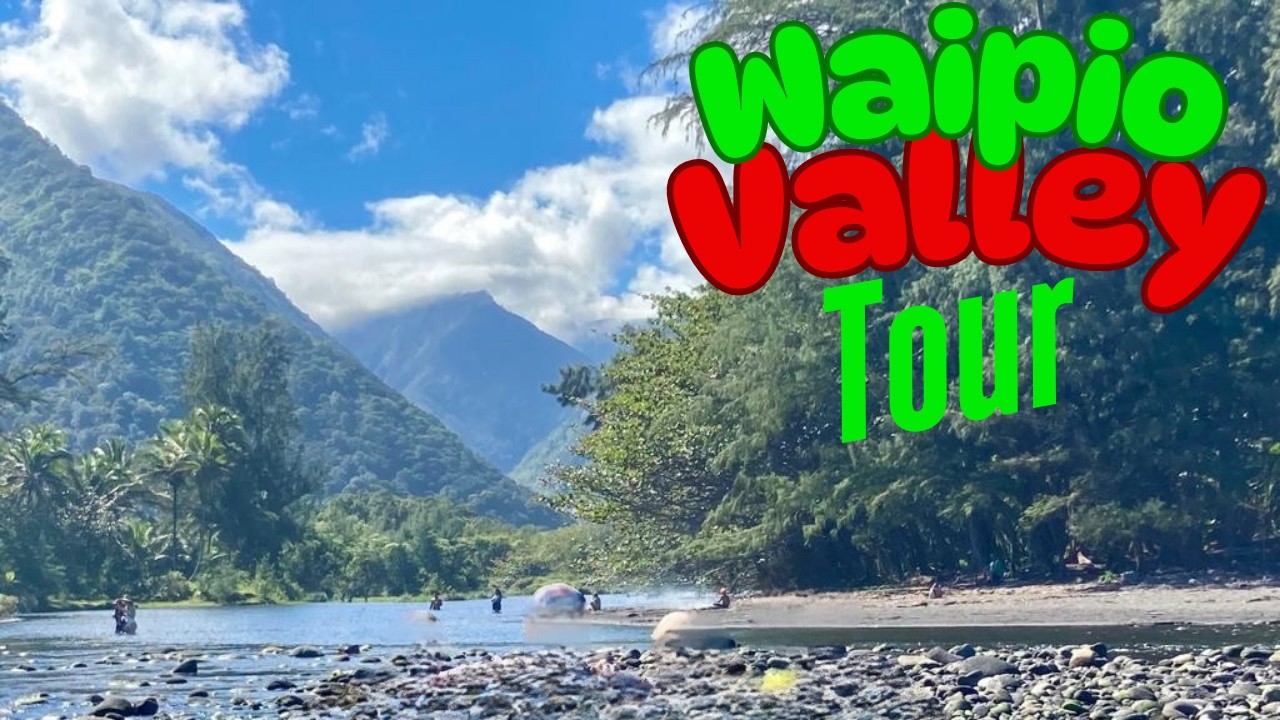 Tour of the Amazing Waipio Valley on The Big Island of Hawaii - YouTube