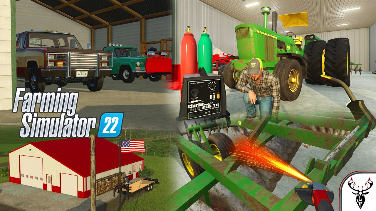 Santa Got Me A Grinder For Christmas!! (FS22 Old School) - YouTube