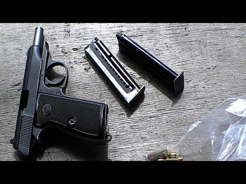 実弾射撃 デーウー DP52 韓国大字 .22口径 (Daewoo DP52) - YouTube