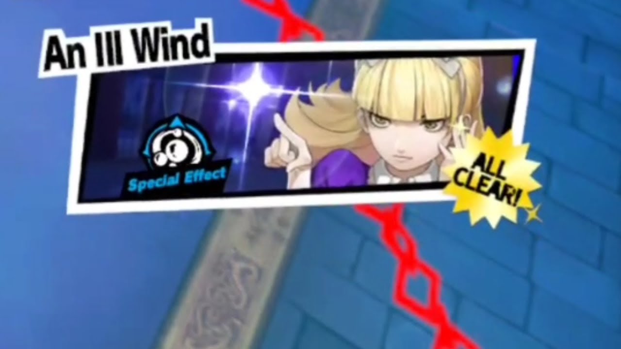 Persona 5: The Phantom X - The Velvet Trials - An Ill Wind Full Clear ...