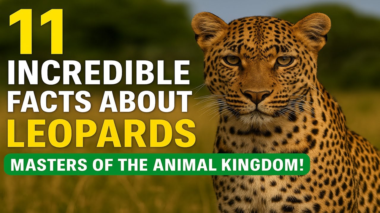 11 Mind-Blowing Facts About Leopards (Subtitled) - YouTube