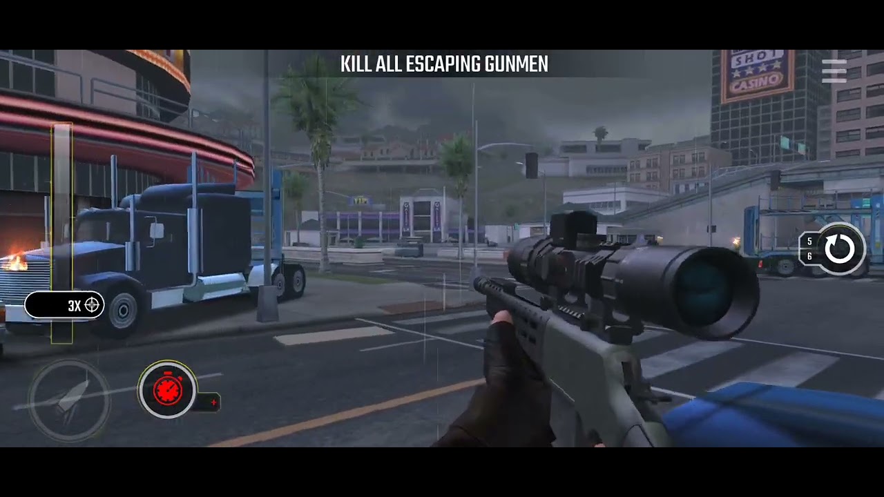 Pure Sniper Z28 Boss 5 Judgement Day Kill All Escaping Gunmen - YouTube