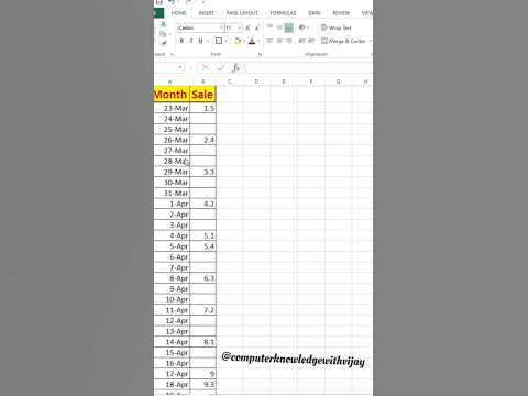 How To Hide Blank Cell | Trick for hide cell | MS Excel Tricks | - YouTube