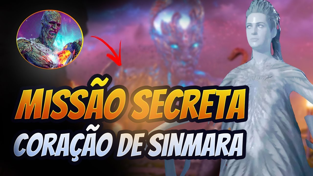 God of War Ragnarok - Missão Secreta Cortada " O Coração de Sinmara ...