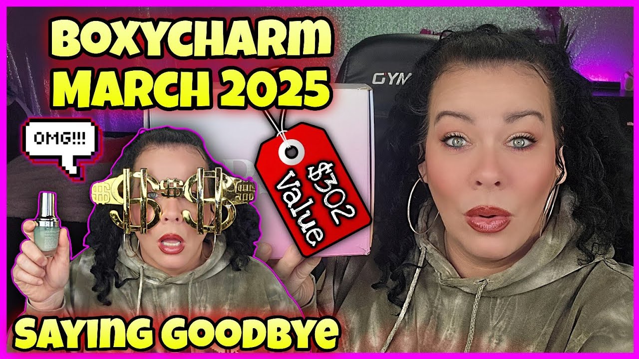 Boxycharm March 2025 - NO MORE BOXYCHARM!? Unboxing & Try On - YouTube