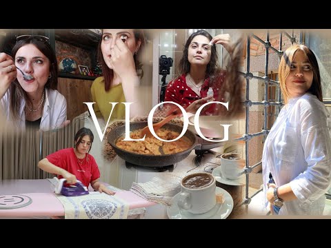 VLOG I TEMİZLİK I YENİ TATLICI KEŞFETTİK I ÜTÜLER  YAPILDI I XIAOMI SÜPÜRGE ALDIK #vlog #temizlik