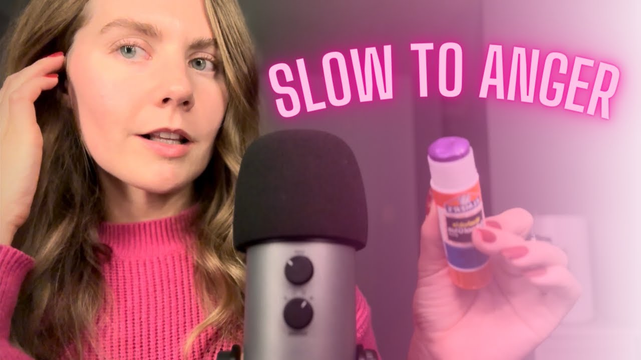 Christian ASMR for Anger | Triggers (sticky sounds, tapping, scratching, tracing, fabric ...