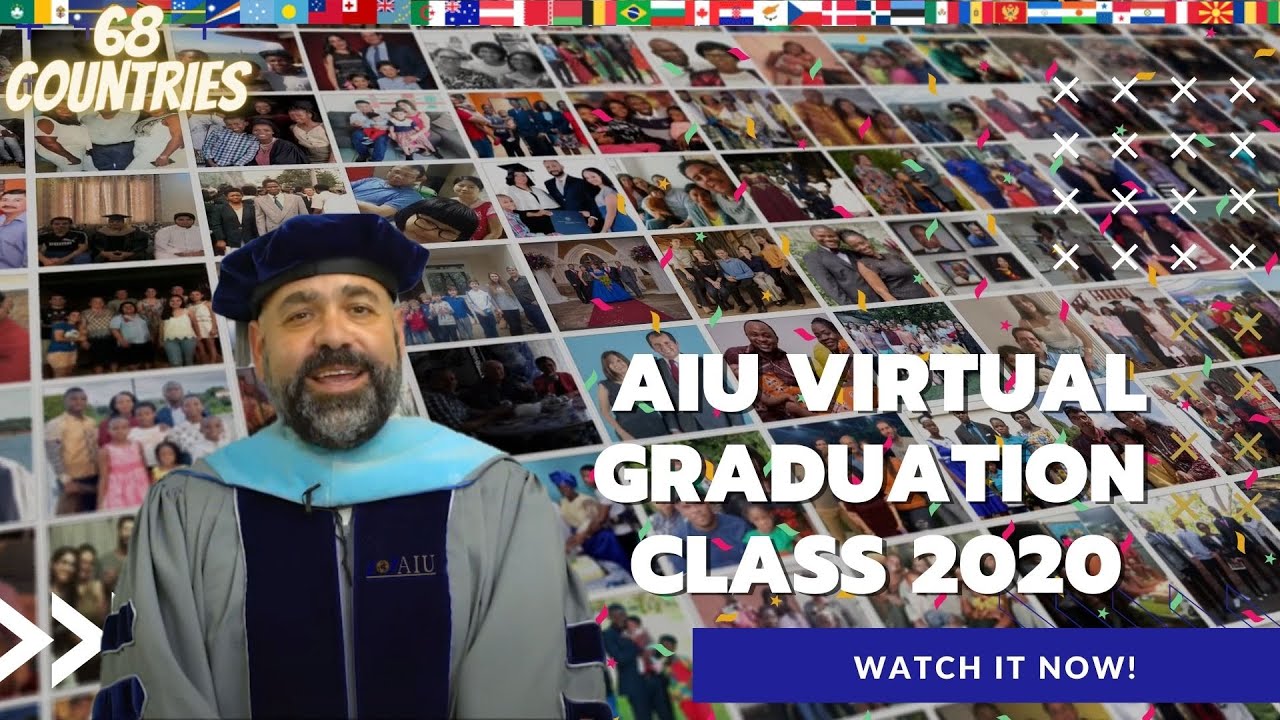 🌟 Celebrating Excellence: AIU Graduation August 2020 🌟 - YouTube