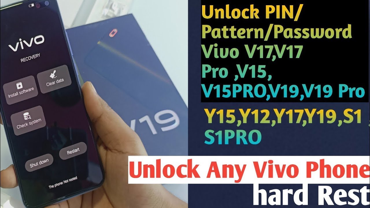 Vivo All Type Password, Pattern Lock Remove (Without Pc) | Vivo Mobile ...