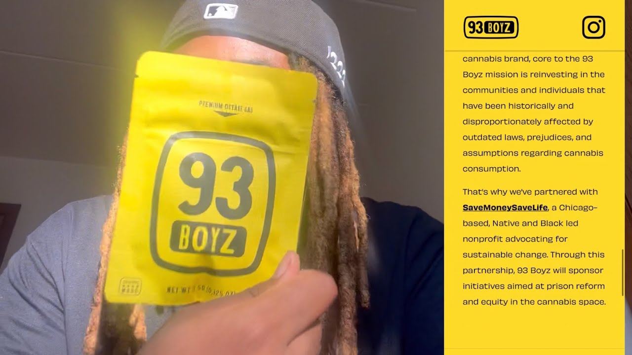 TRYING 93 BOYZ FOR THE FIRST TIME! (Vic Mensa's Cannabis Brand) - YouTube