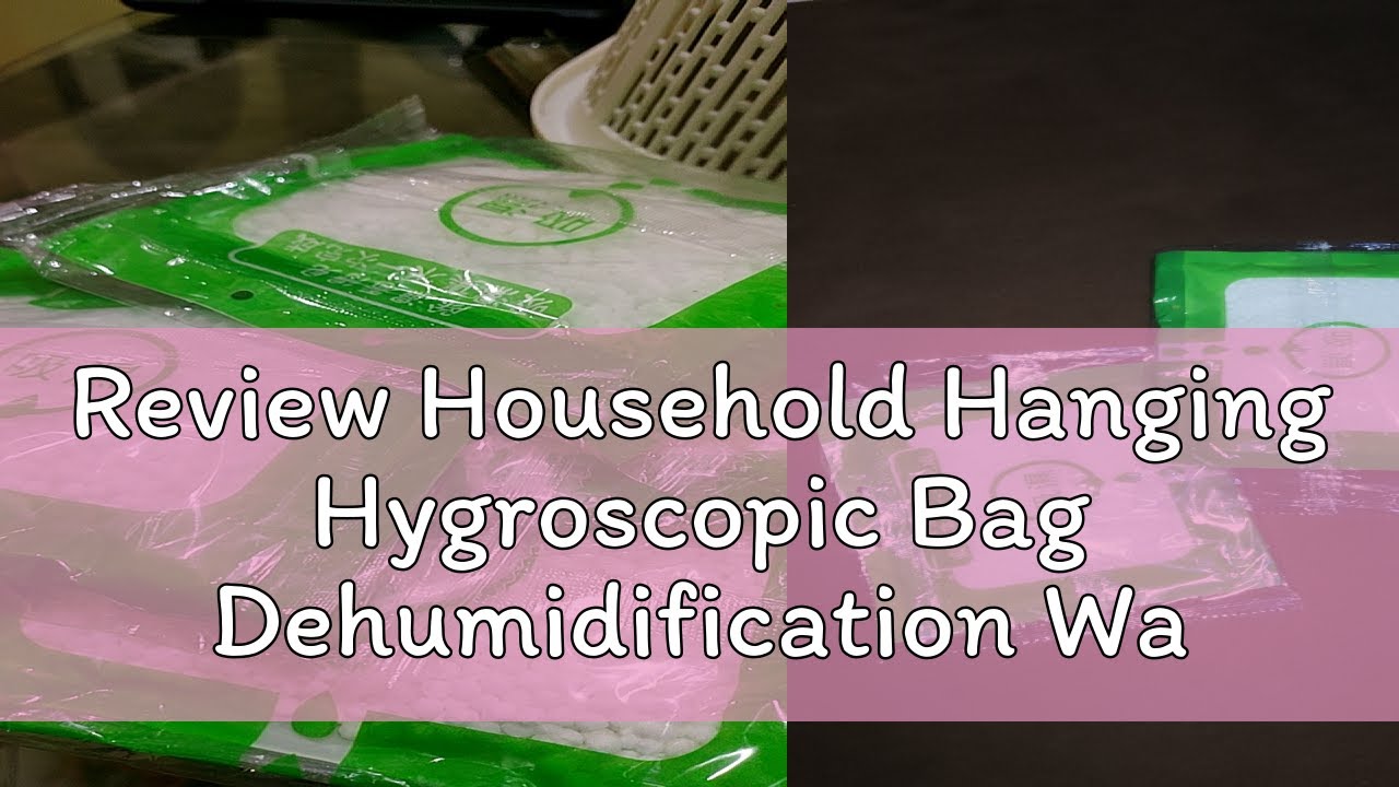 Review Household Hanging Hygroscopic Bag Dehumidification Wardrobe ...