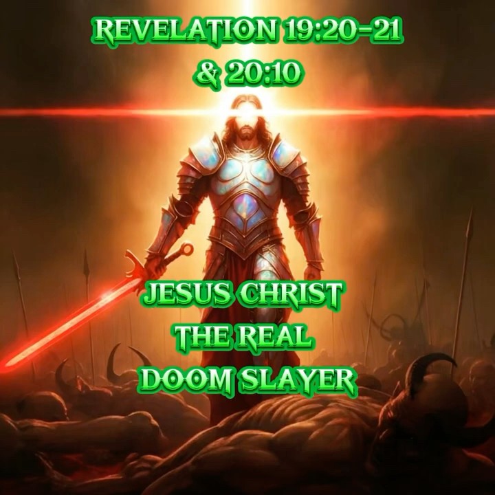 JESUS IS THE TRUE DOOM SLAYER #Revelation19 #shorts #Jesus #doomslayer ...