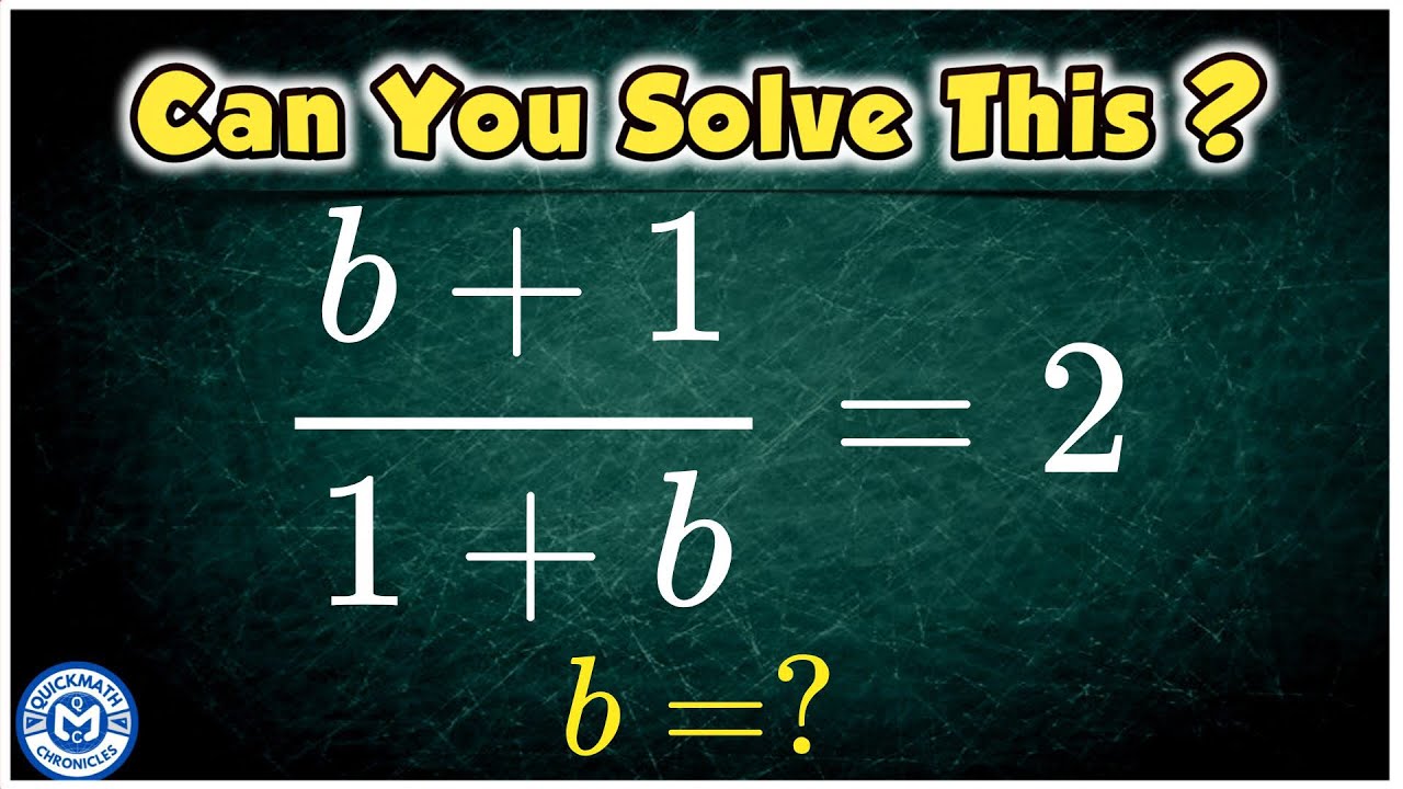 99% Get This Wrong! Can You Spot the Trick? | Olympiad Math | No ...