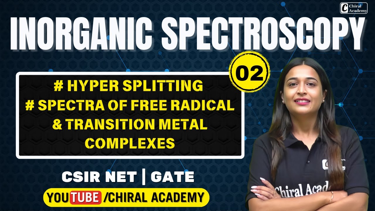 Inorganic Spectroscopy Lect-02 By Priyanka Ma'am | Free Youtube Series - YouTube