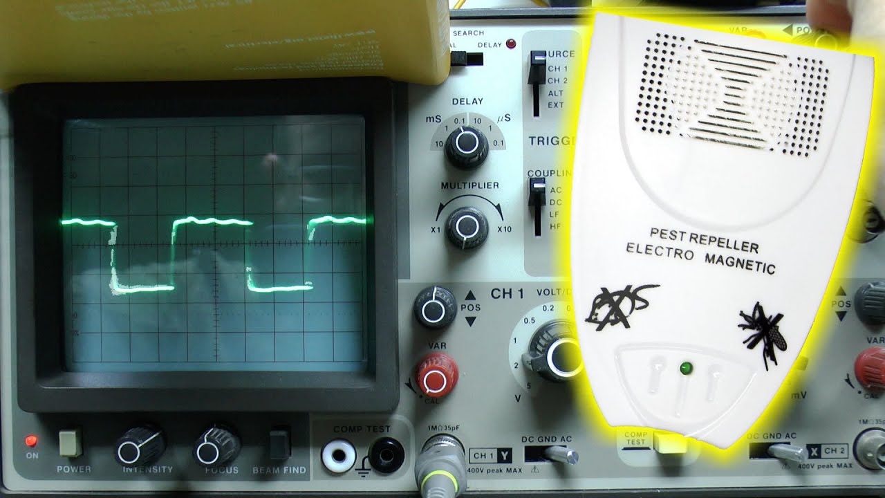 Electro Magnetic Pest Repeller Device - YouTube