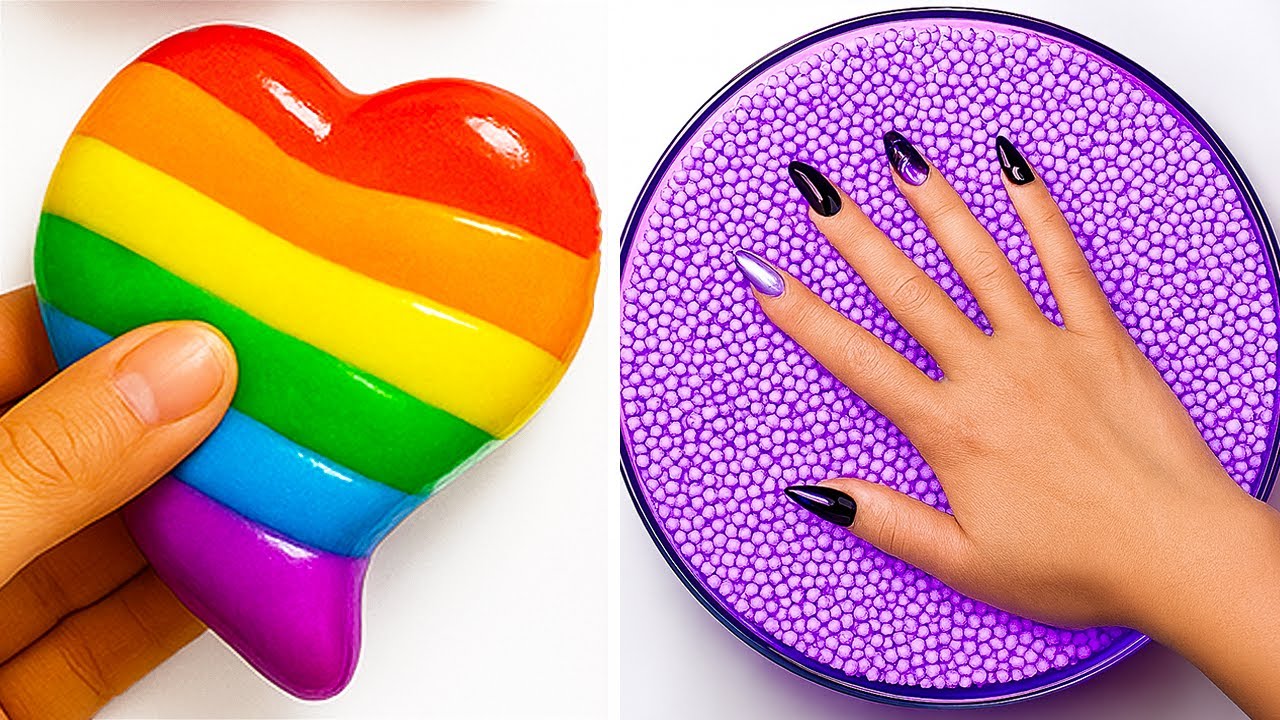 Satisfying Slime ASMR Videos | Relaxing Slime No Talking 3789 - YouTube