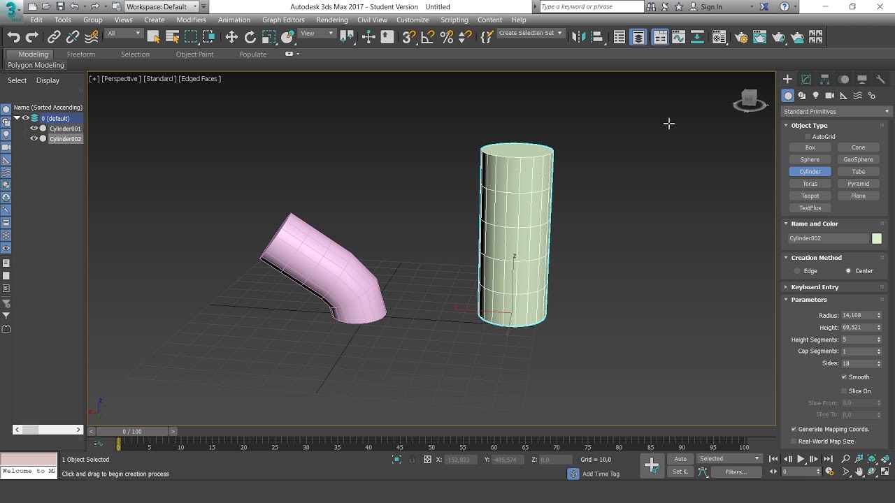 11/19 FFD & Bend — 3D Modeling: Basics of 3ds Max_ENG - YouTube