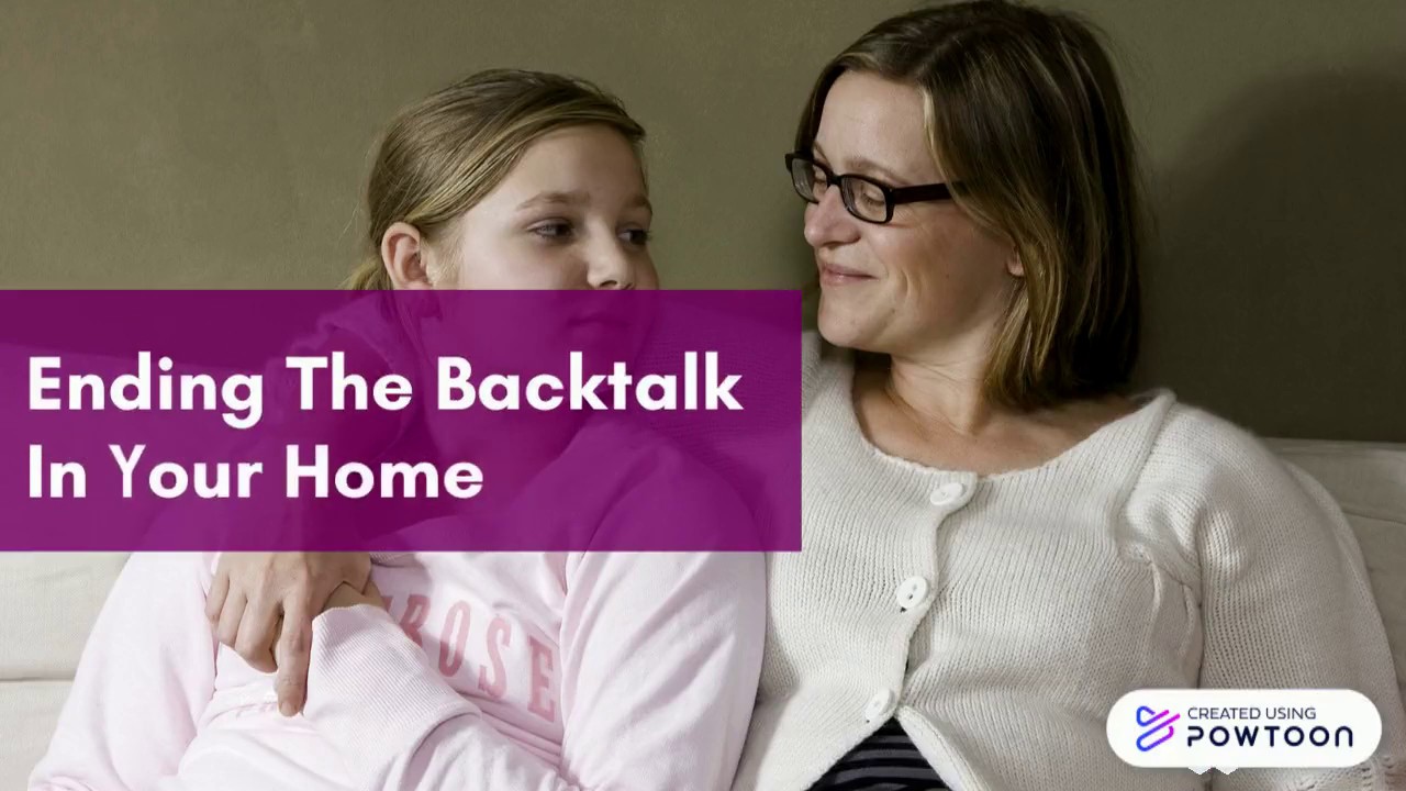 Great Responses To Backtalk - YouTube