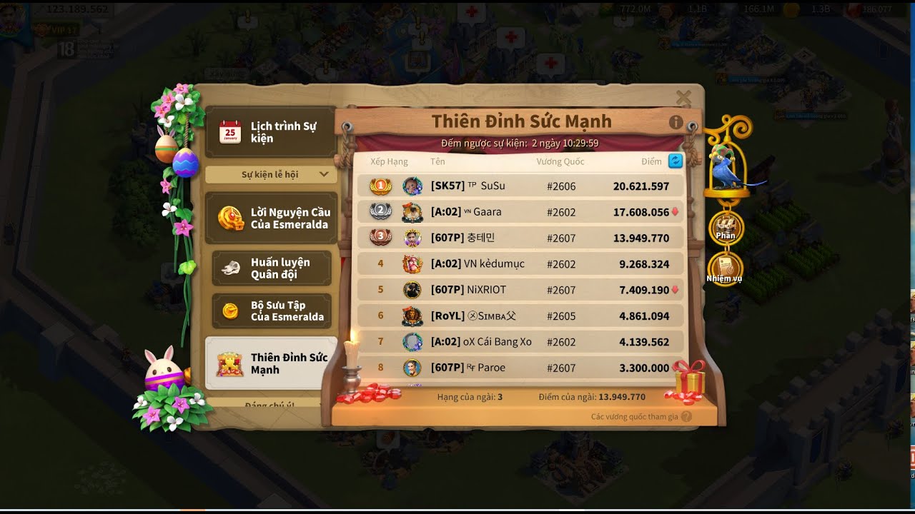 Up pow Đua thiên đỉnh và mge || Rise Of Kingdoms || ROK - YouTube