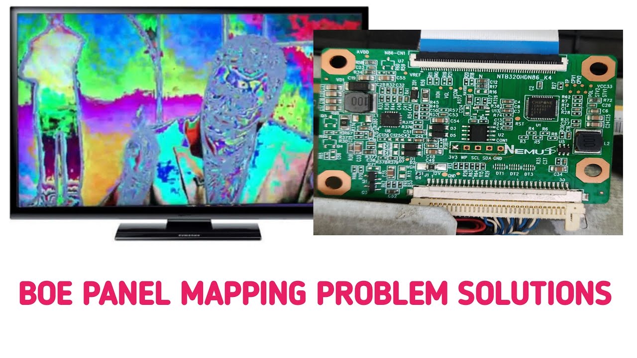 BOE PANEL MAPPING PROBLEMS KAISE THIK KARE ! Boe panel me mapping ...