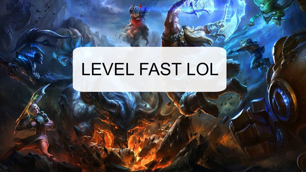 HOW TO LEVEL FAST LEAGUE OF LEGENDS SOLO 2017!! Detailed guide! 1-30 in ...