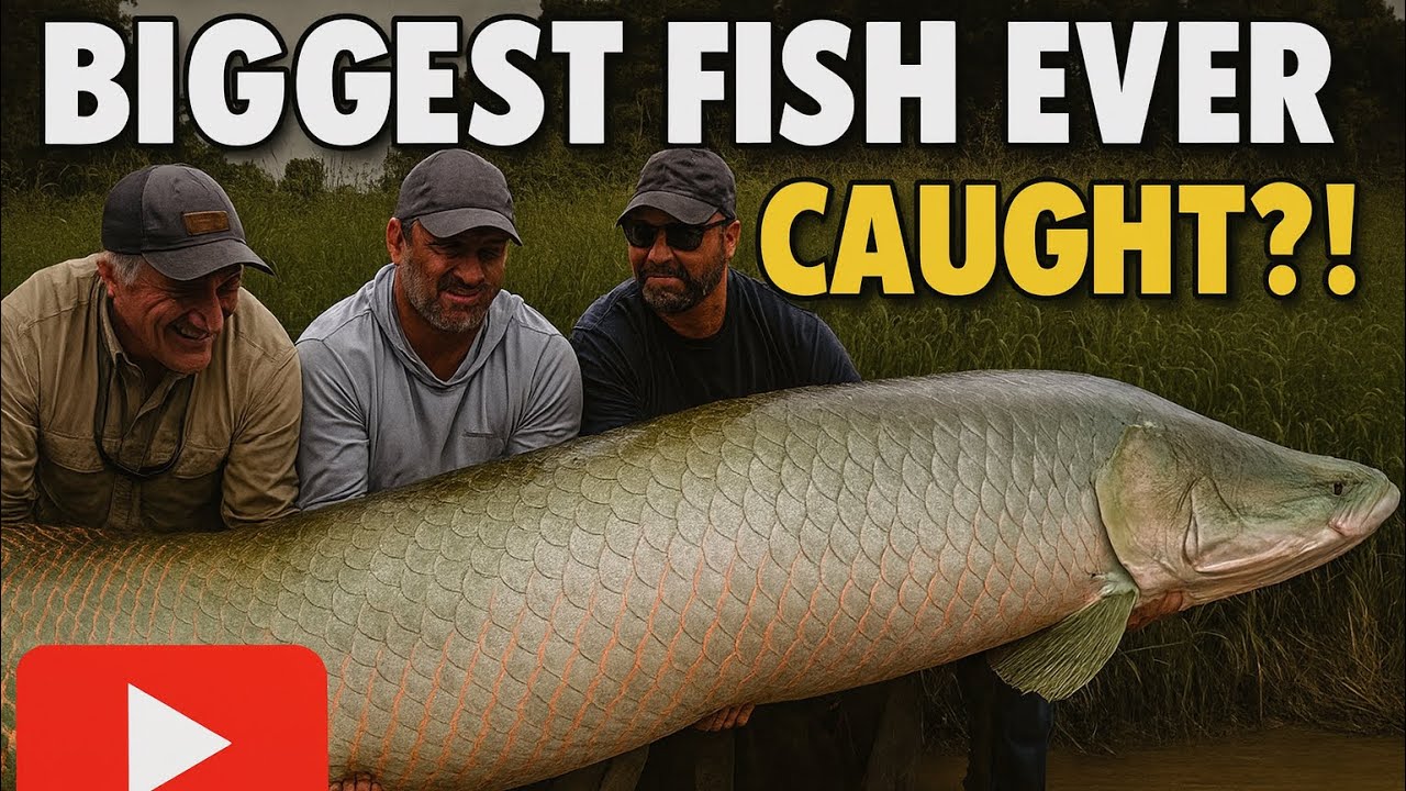 Giant Amazon Fish Hunt: The Longest Fish Ever Caught Alive!😳🐟 - YouTube
