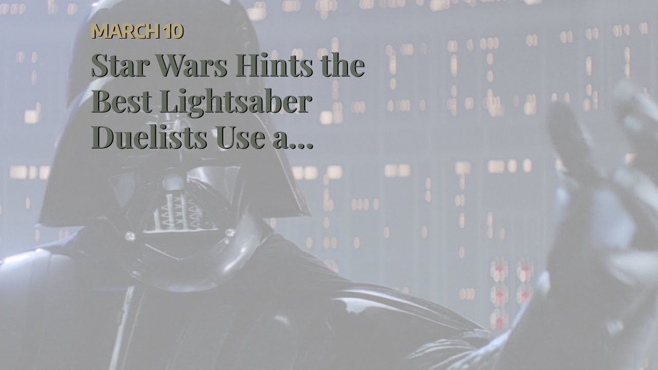 Star Wars Hints the Best Lightsaber Duelists Use a Hidden Jedi Power ...