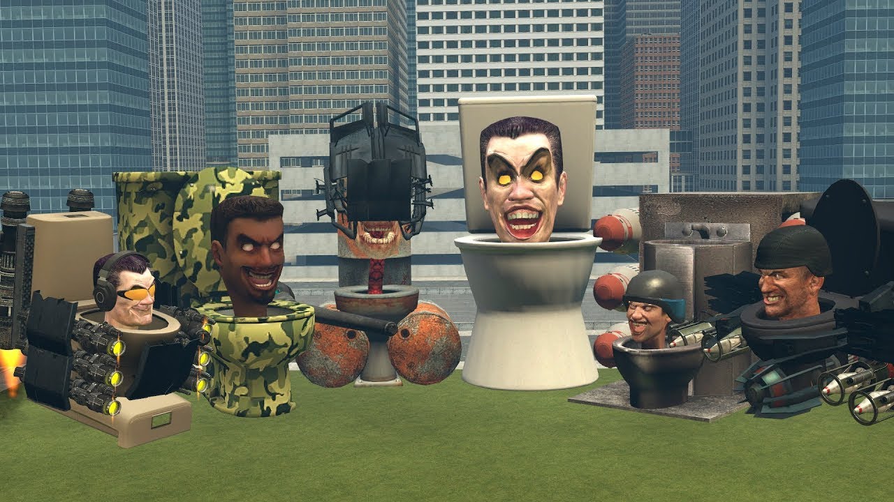 NEW UPGRADED GMAN MK3 SKIBIDI TOILET BOSSES ARMY VS CAMERAMAN ...