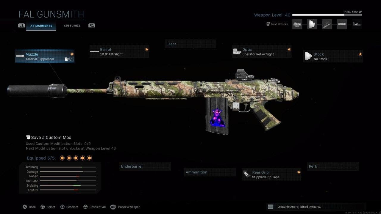 40 KILL GAME! Unstoppable FAL in Multiplayer | Call of Duty: Modern ...