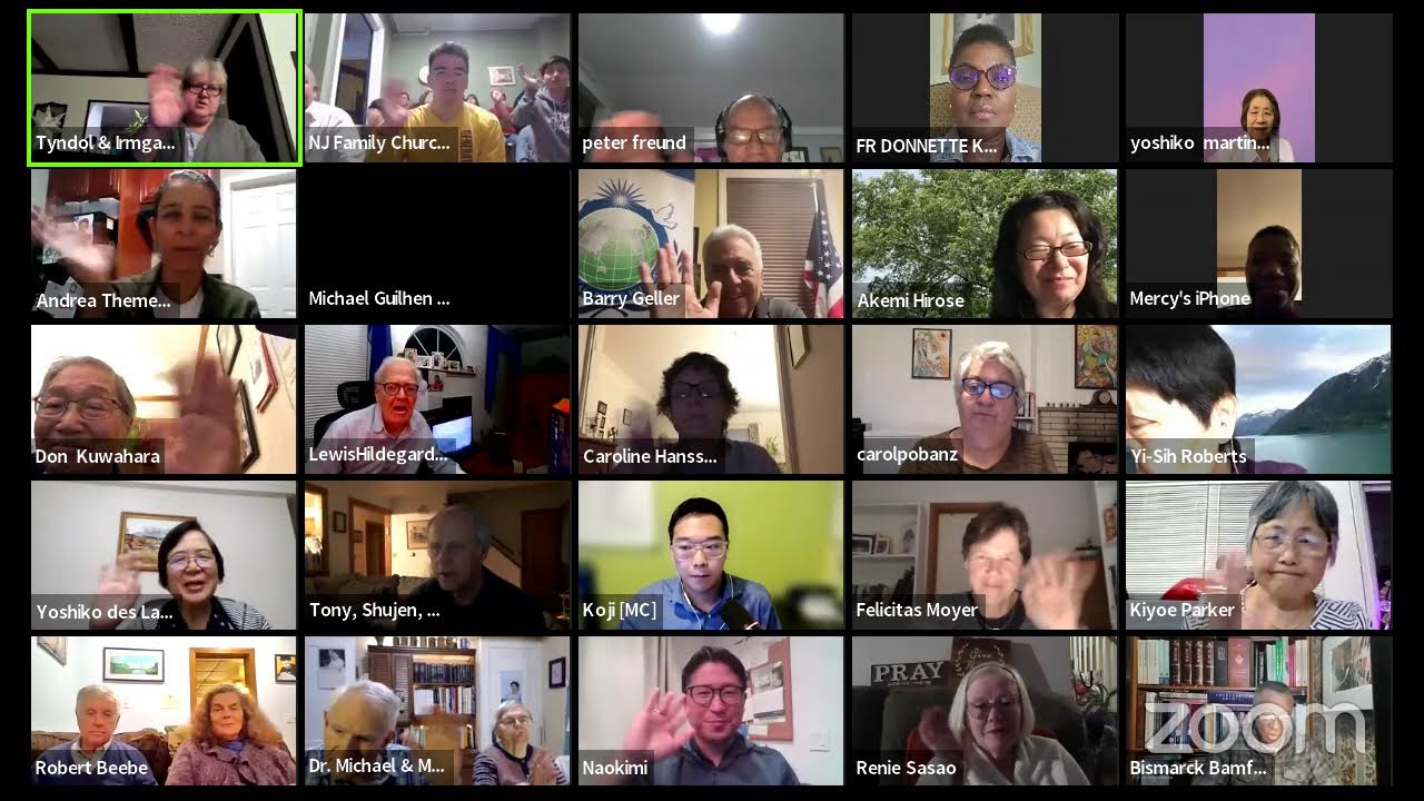 NJFC Cheon Shim Won Prayer Vigil 9/30/23 - YouTube