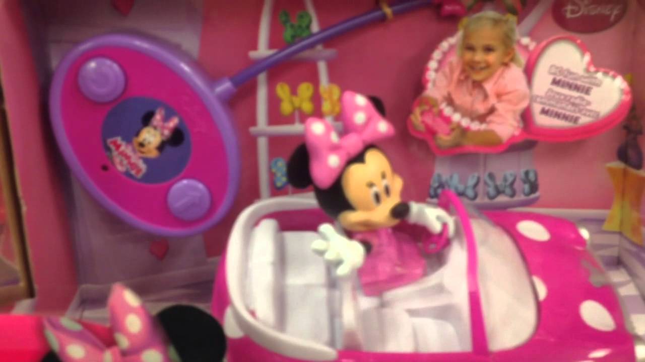 MINNE ROADSTER RADIO CONTROL CAR [Minnie Mouse] RC Car TOY REVIEW - YouTube