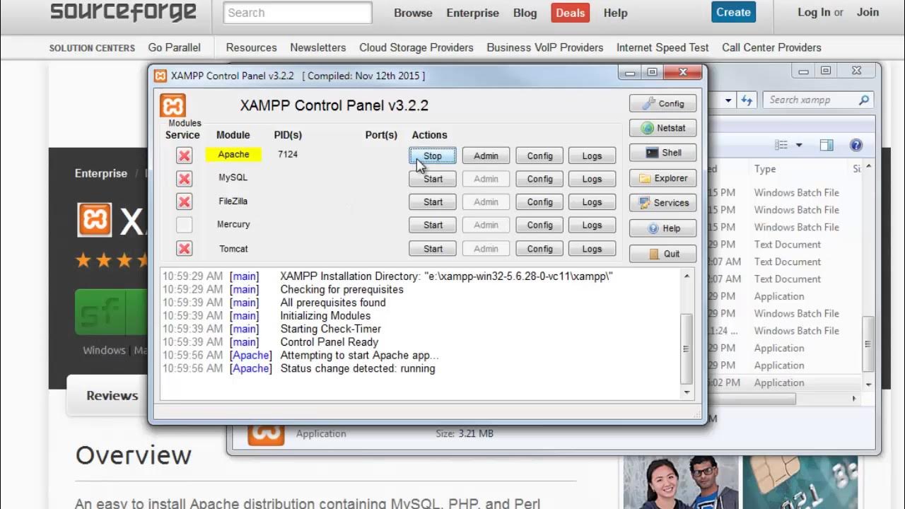 Install XAMPP to a Flash Drive/ Troubleshoot an XAMPP Installation ...