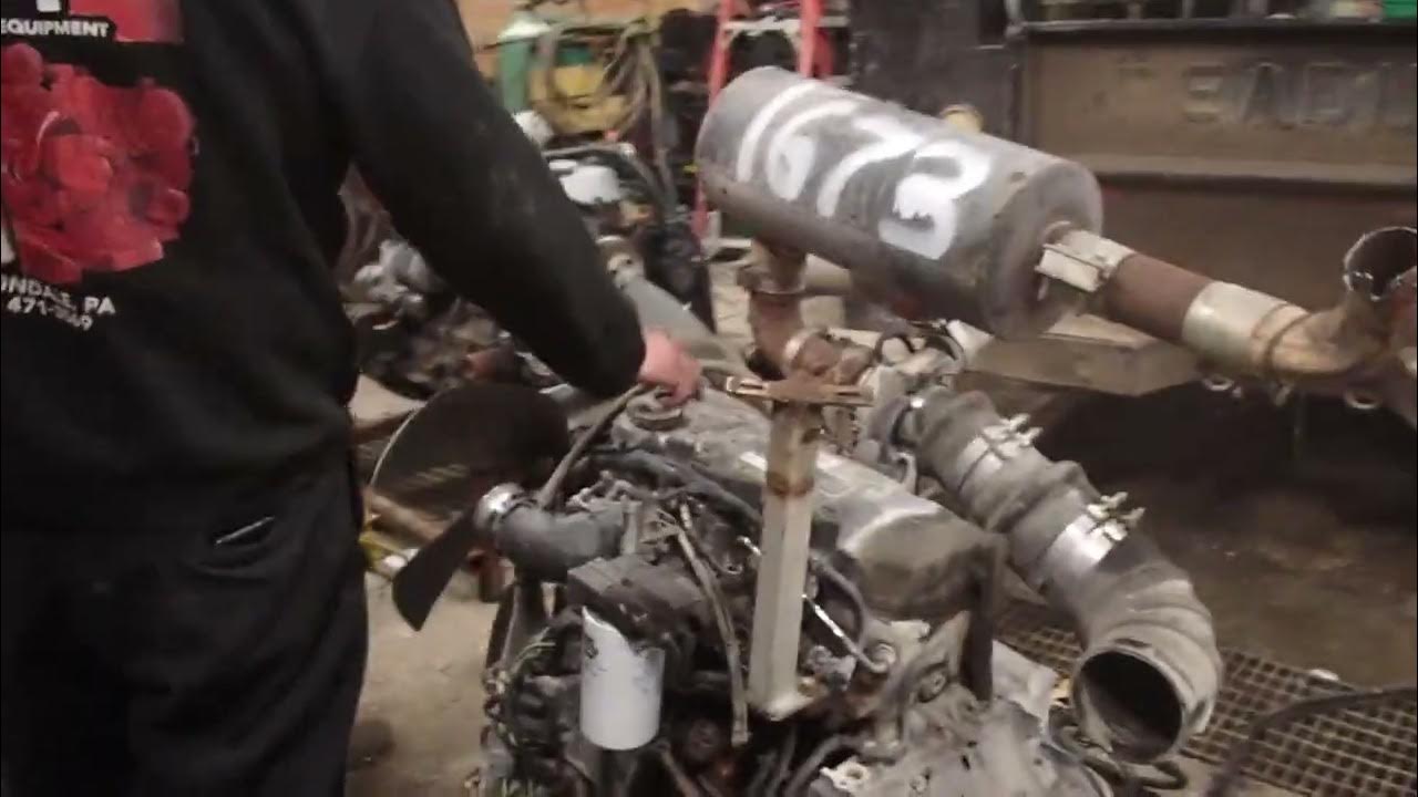 CUMMINS QSB 4.5 W PUMP DRIVE - YouTube